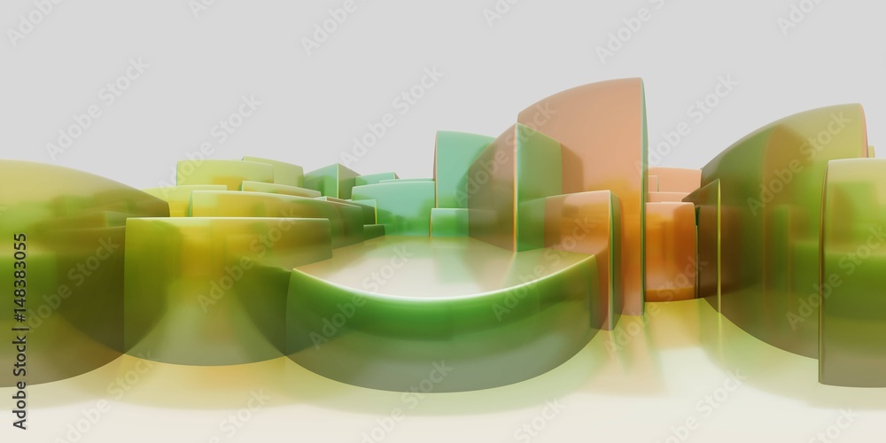Environment map. HDRI map. Equirectangular projection. Spherical ...