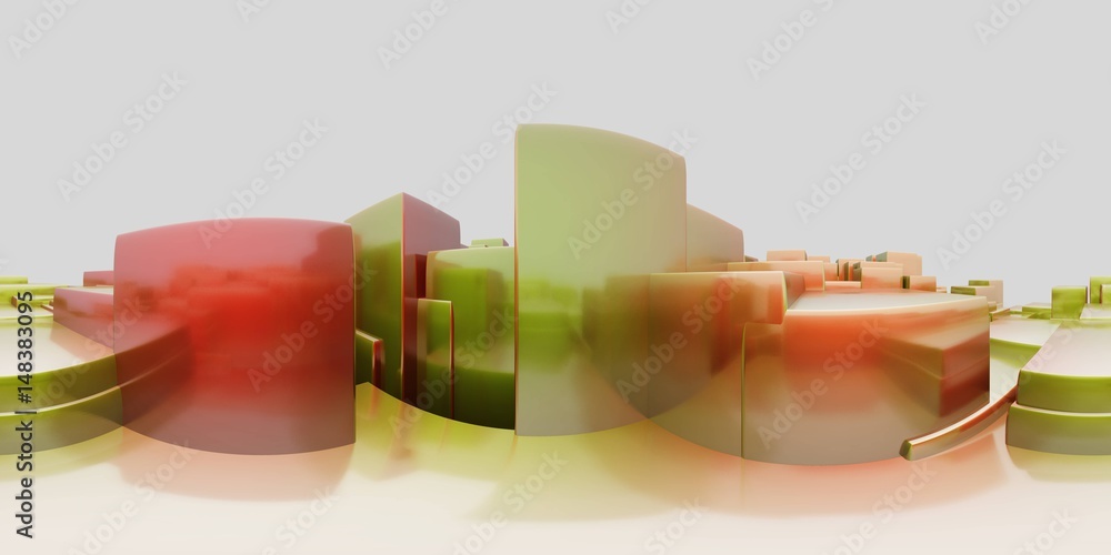 Environment map. HDRI map. Equirectangular projection. Spherical ...