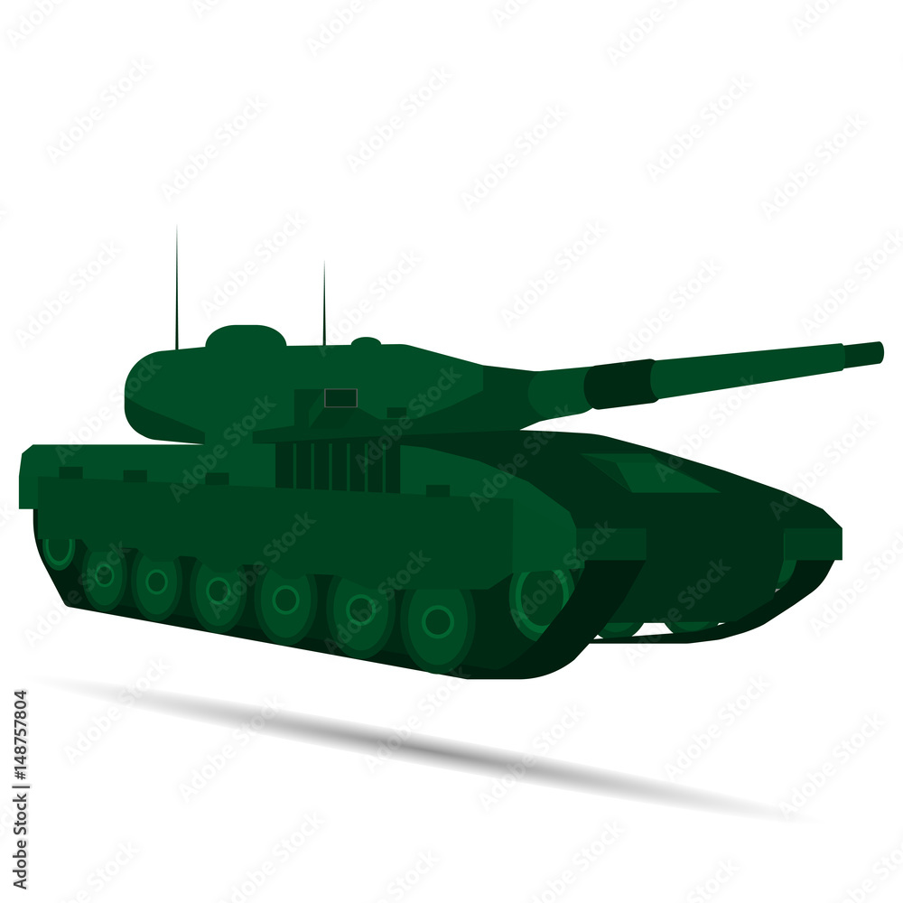 vector image tank Stock Vector | Adobe Stock