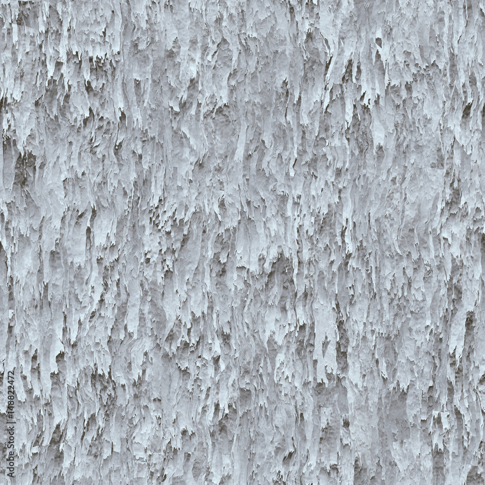 Seamless texture hanging down worn-out ripped rags cloth or paper Stock ...