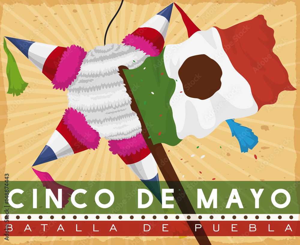 Mexican Flag Pinata