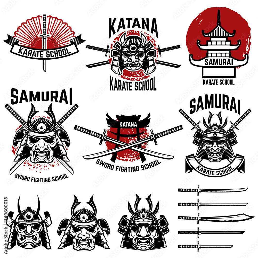 Samurai Sword Logo Design