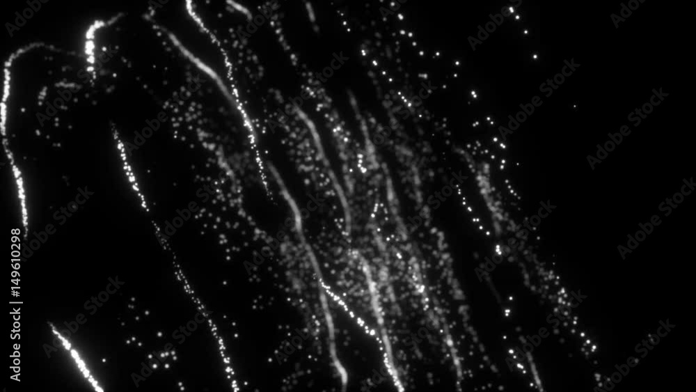 Vidéo Stock Overlay background. Exploding particles, flying fragments ...