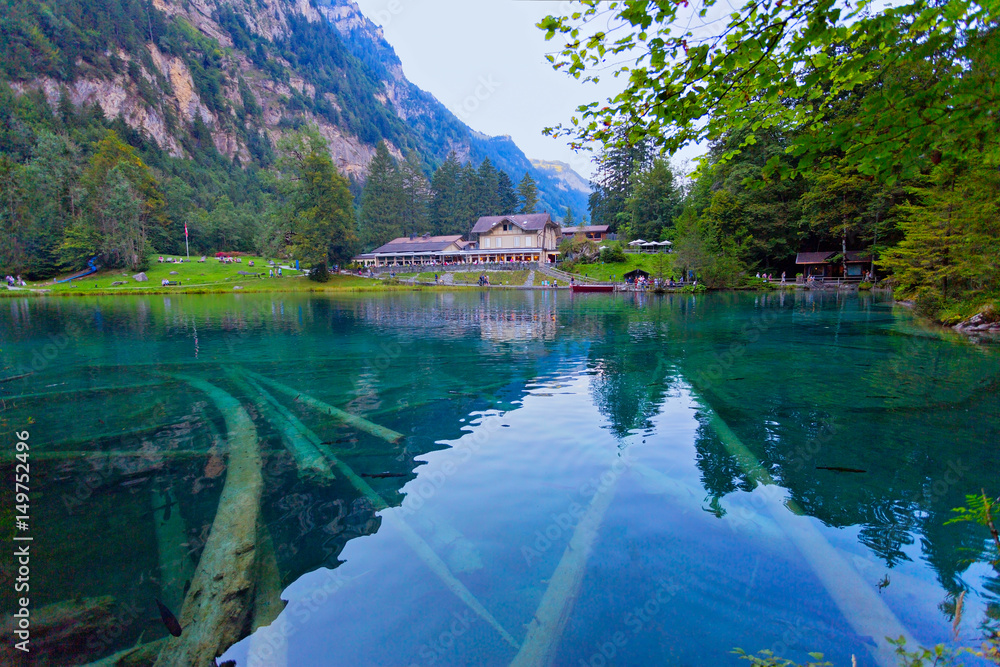 Blausee, Schweiz Stock-Foto | Adobe Stock