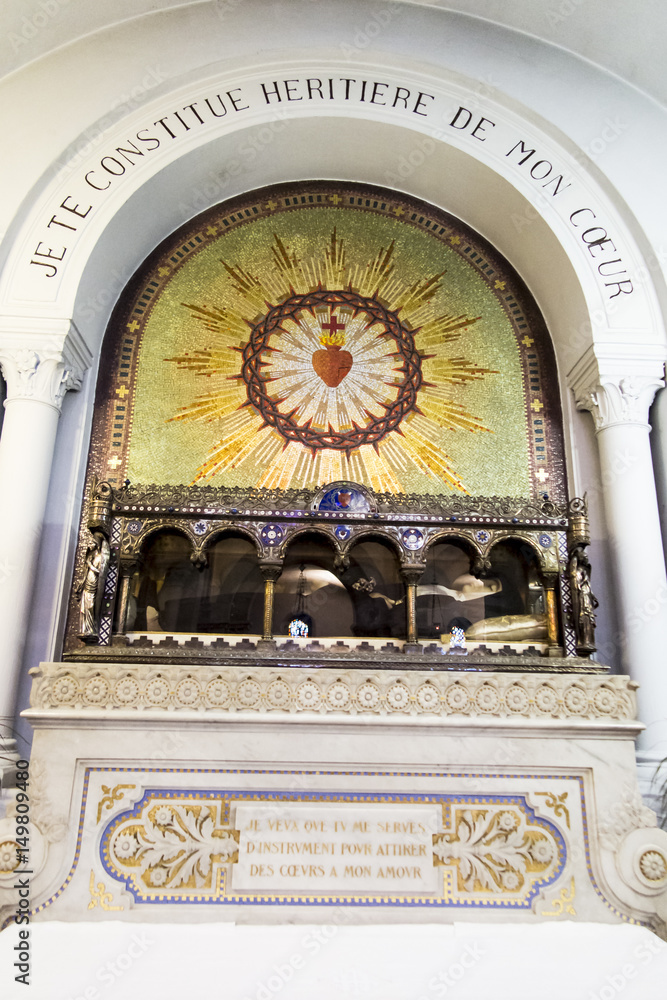 Paray-Le-Monial, France - September 13, 2016, the Relics of St ...