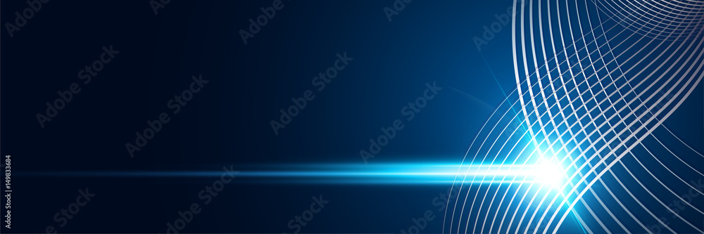 abstract smooth metallic silver line template background Stock ...