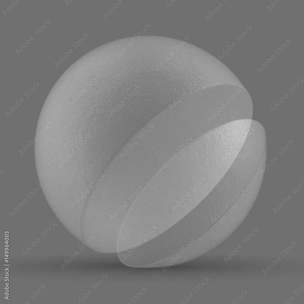 Plastic Translucent Stock 3D asset | Adobe Stock