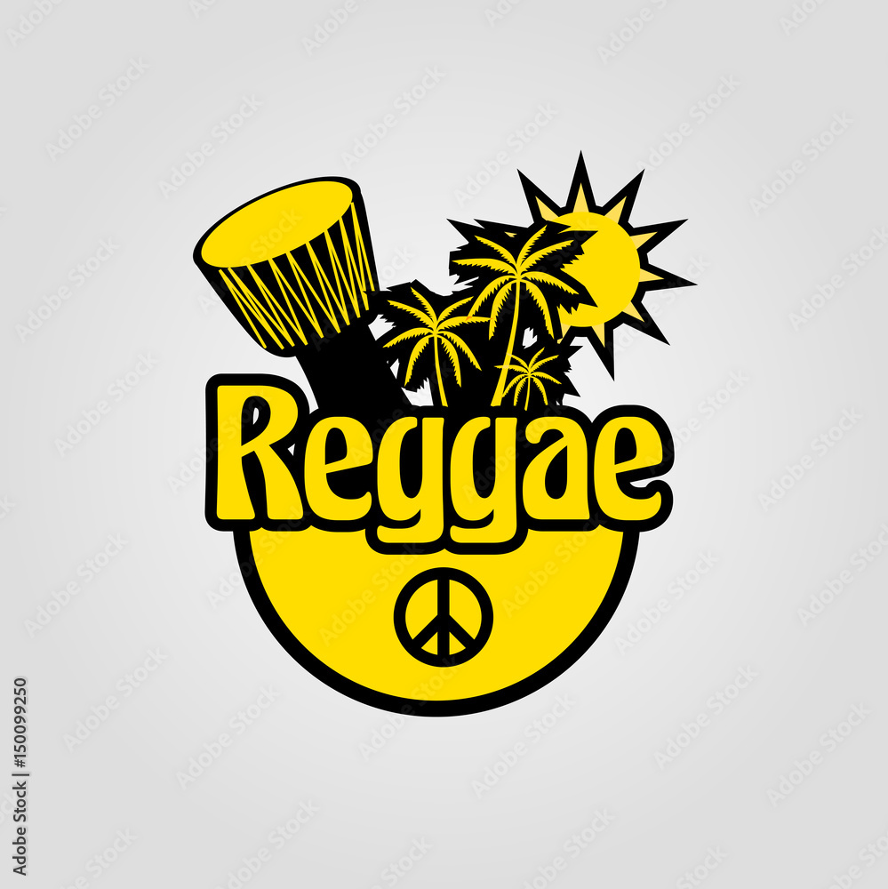 Vecteur Stock Reggae icon | Adobe Stock