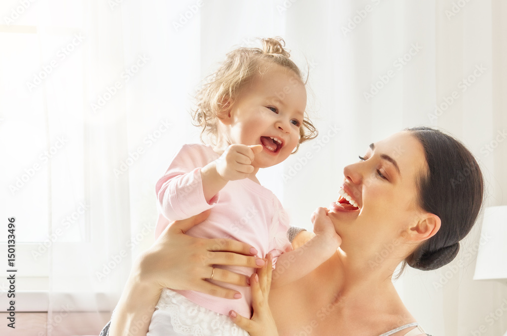 Happy loving family Stock Photo | Adobe Stock