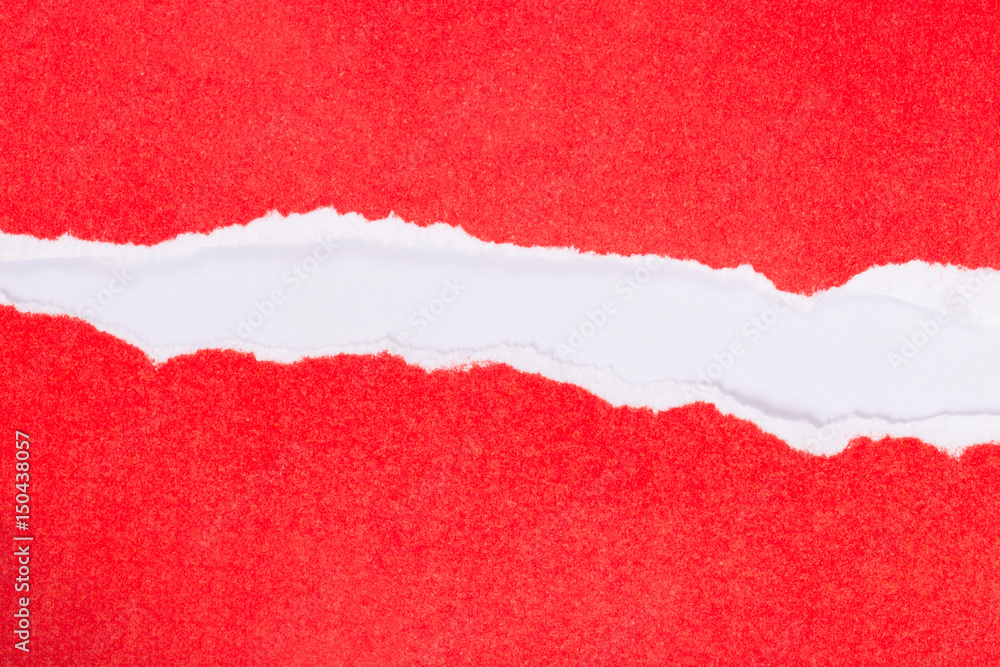 red ripped paper background texture Stock Photo | Adobe Stock