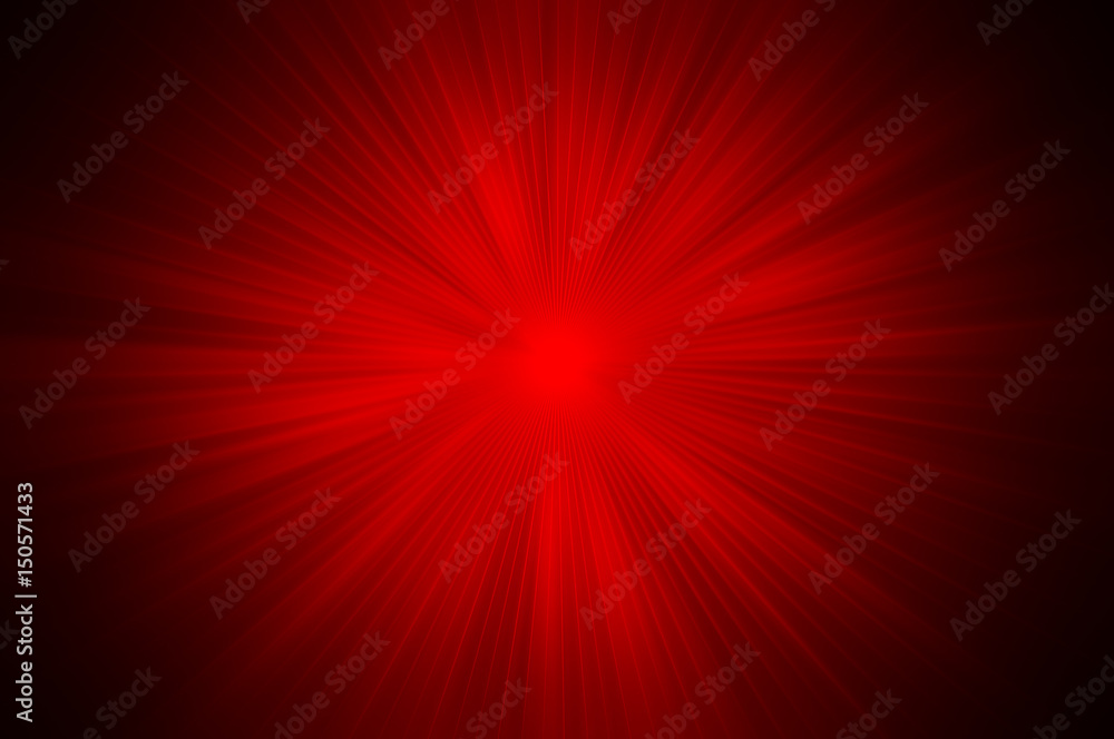 Dark Red radial sparkles rays lights Festive Elegant abstract ...