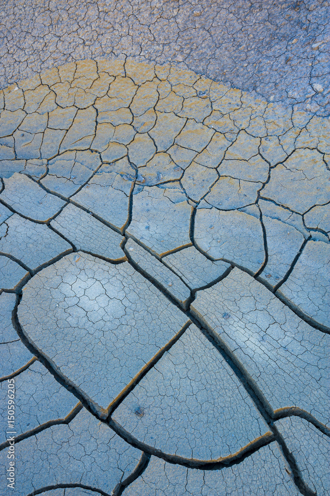 USA, Utah. Mud patterns and designs in Grand Staircase-Escalante ...
