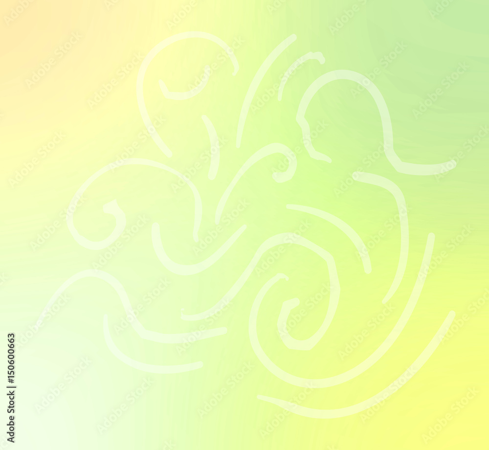 Sweet tone abstract background, yellow background. Stock Illustration ...