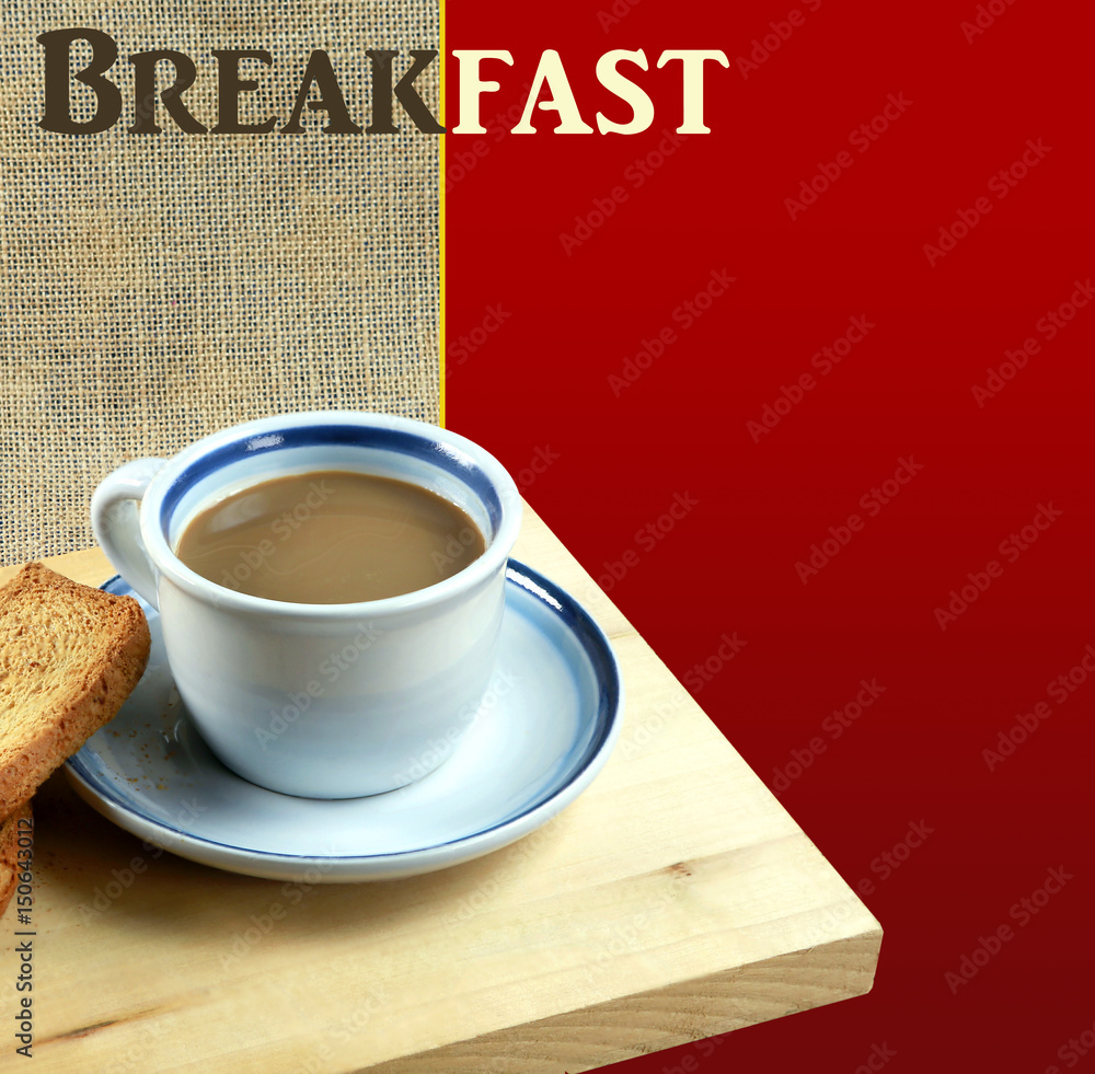 Breakfast art work Stock Photo | Adobe Stock