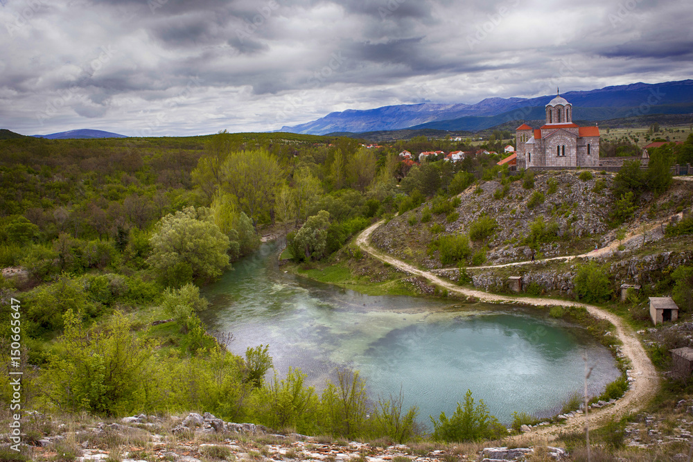 Cetina river spring Stock Photo | Adobe Stock