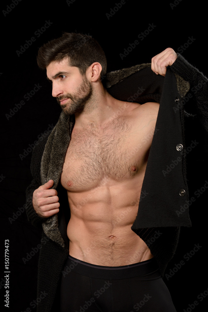 Greek God looking left in color Stock Photo | Adobe Stock