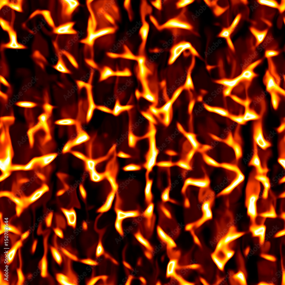 Abstract burning background. Fire flame High-resolution seamless ...