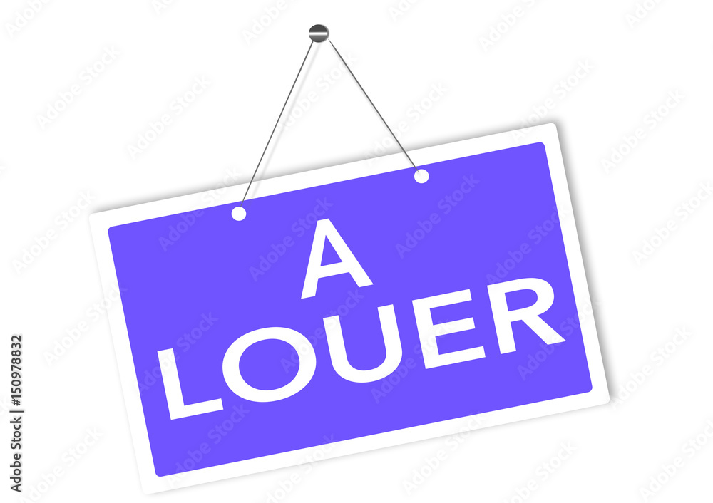 pancarte à louer Illustration Stock | Adobe Stock