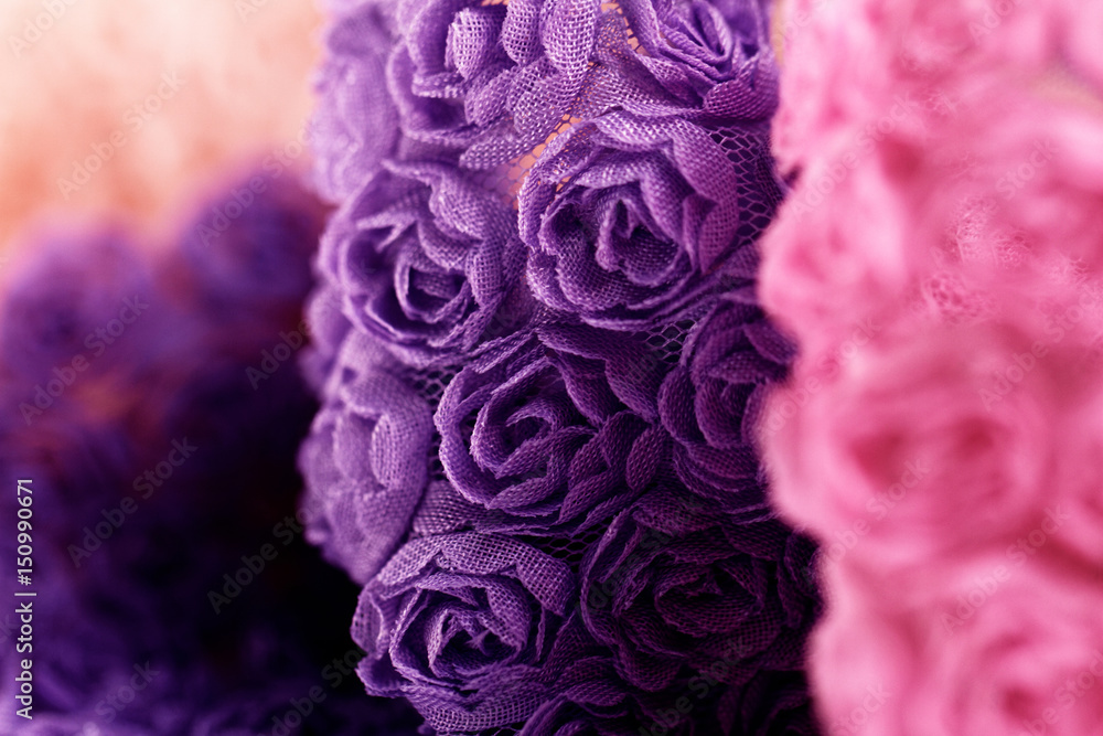 Purple and pink roses background Stock Photo | Adobe Stock