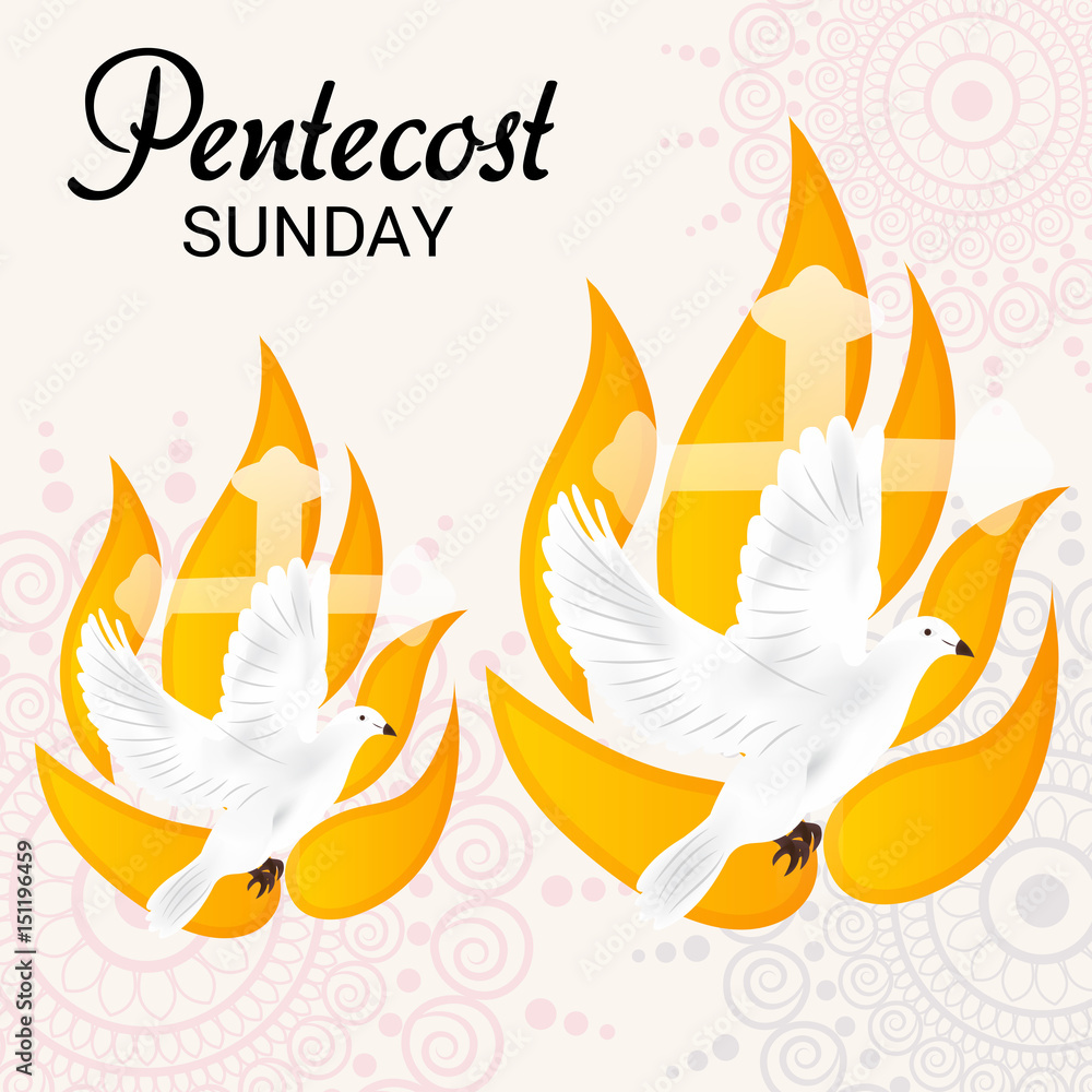Pentecost Sunday. Stock Photo | Adobe Stock
