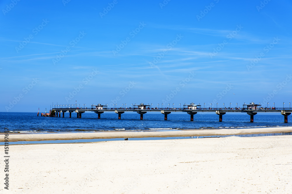 Mole Strand Misdroy Promenade Ostsee Polen Stock Photo | Adobe Stock