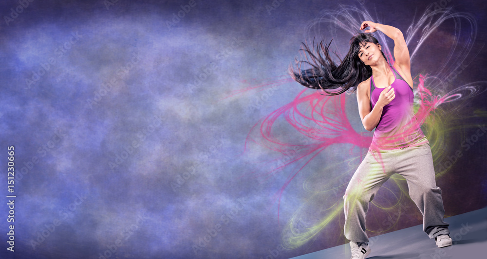 dancing girl Stock Photo | Adobe Stock