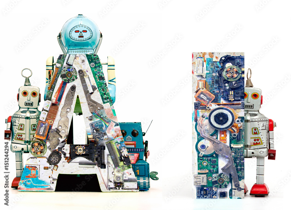 AI robots Stock Photo | Adobe Stock