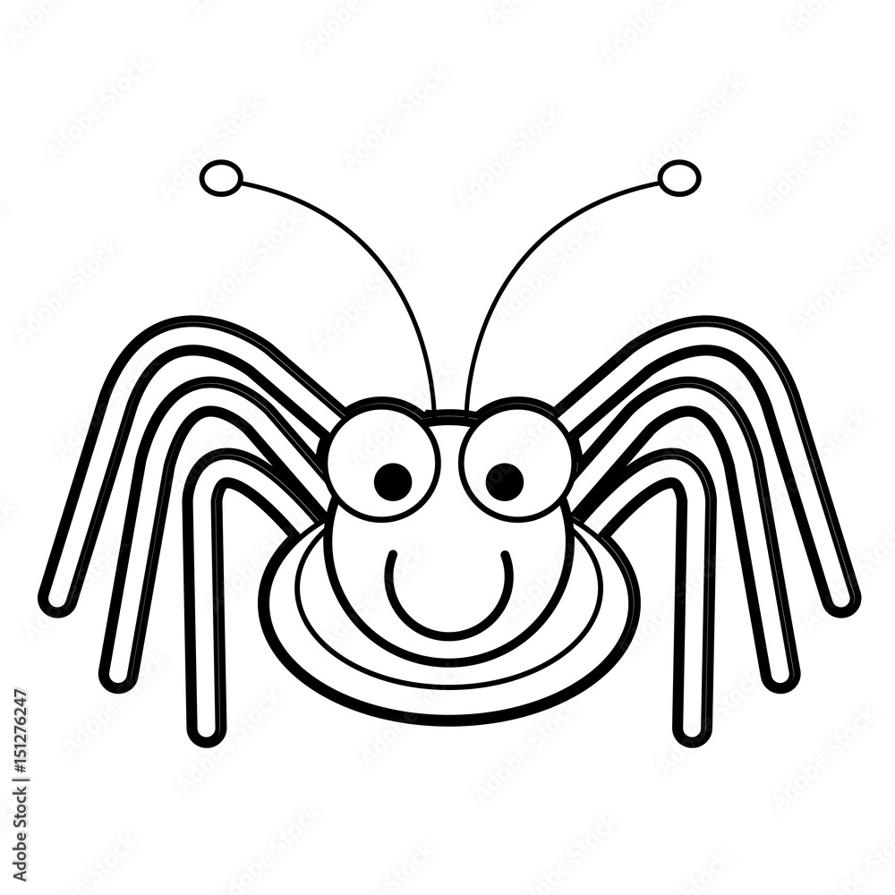 cricket cartoon a bug's life coloring page for toddler Stock Vector ...