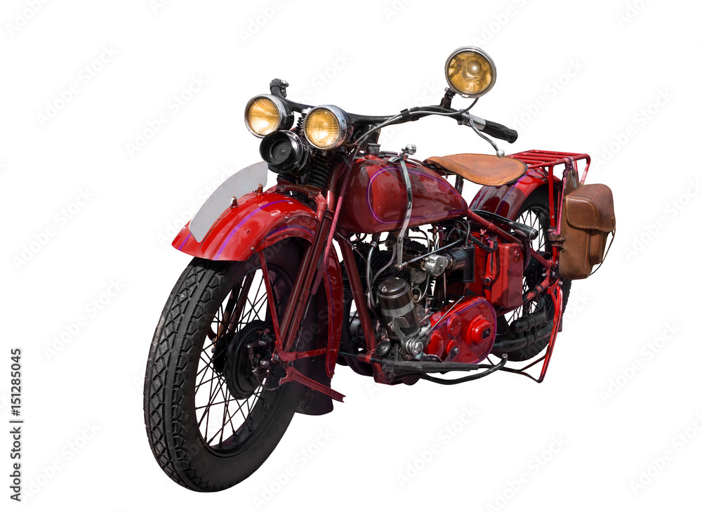 altes antikes oldtimer bike 1920, vintage motorrad Stock Photo | Adobe ...
