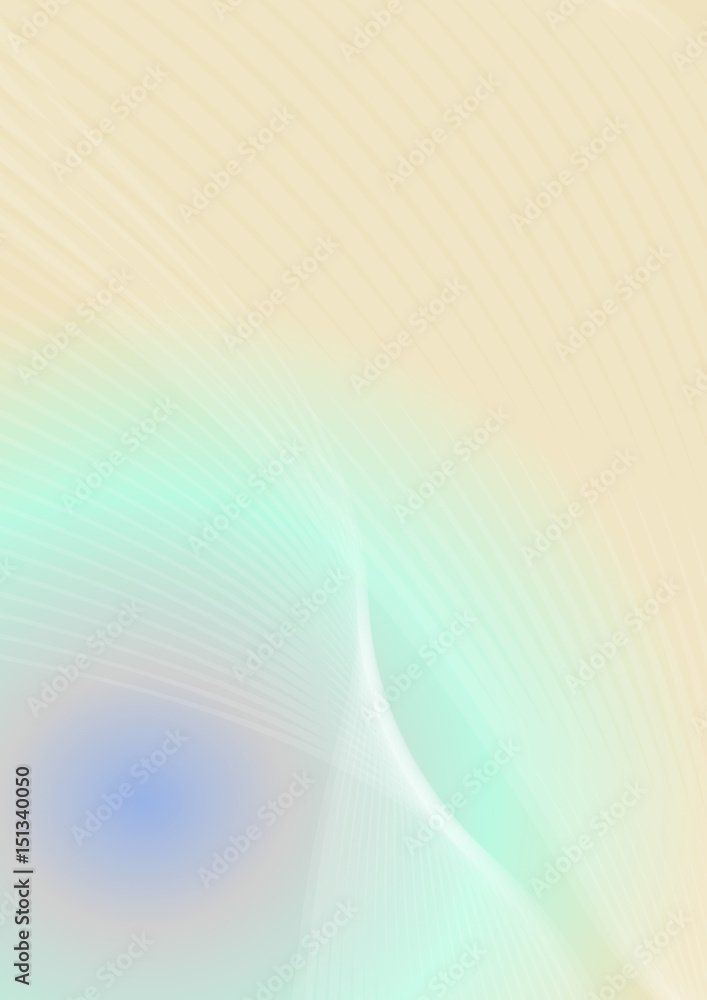 Abstract vertical background in soft pastel colors, diagonal wavy line ...