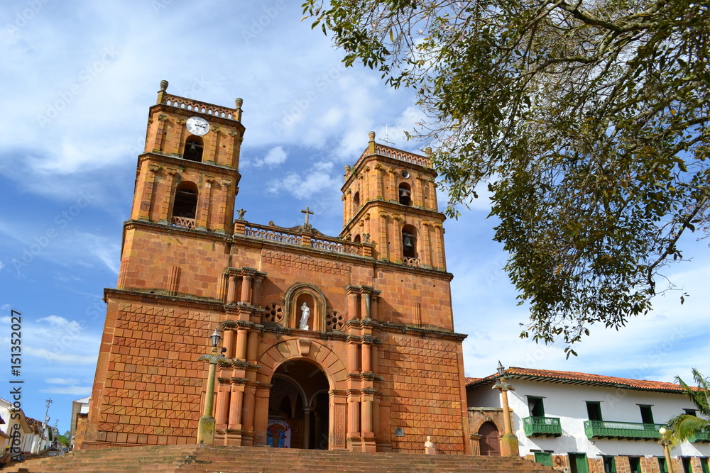 Catedral de la Inmaculada Concepción. Barichara, Santander, Colombia ...