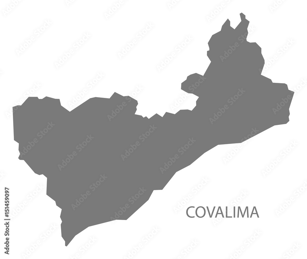 Covalima East Timor map grey illustration silhouette Stock Vector ... Covalima East Timor map grey illustration silhouette Stock Vector ...