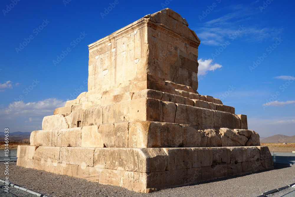 Tomb of Cyrus the Great, the burial place of Cyrus the Great of Persia ...