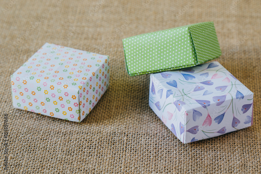 handmade paper box Stock-Foto | Adobe Stock