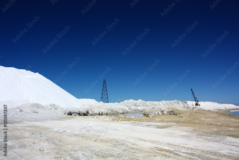 Meersalz Saline -Guerrero Negro Stock-Foto | Adobe Stock