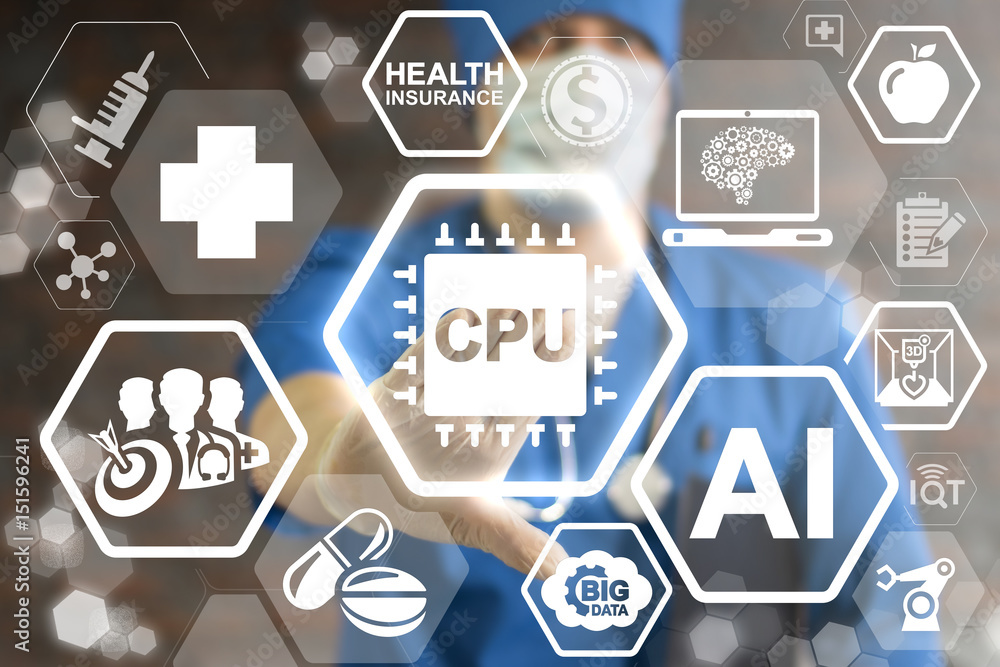 CPU Microchip Health Care Computing IT Integration Modernization Web ...