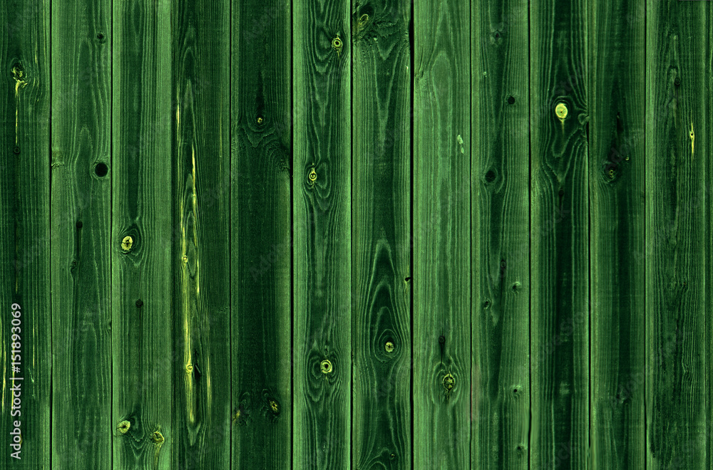 seamless green wooden planks background. green wooden wall texture. The ...