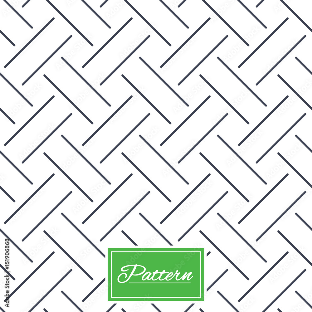 Braided stripped geometric seamless pattern. Stock Vector | Adobe Stock