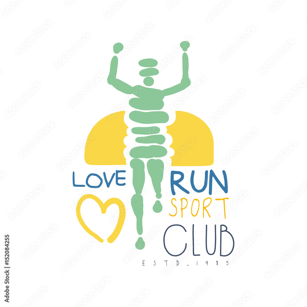 I Love Running Symbols