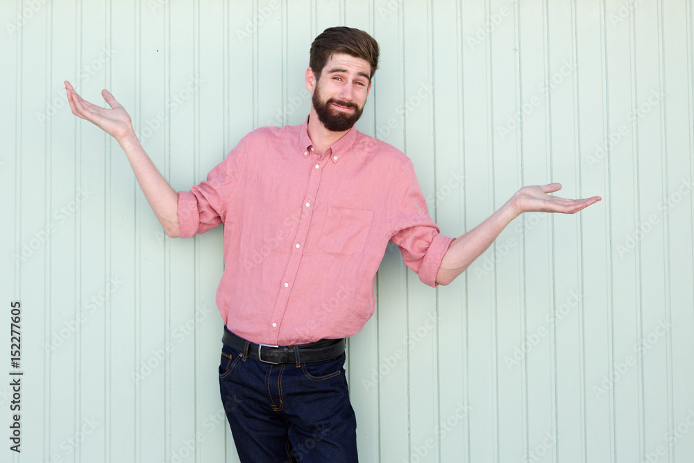 Person Standing Arms Out