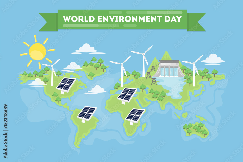 World environment day Stock Vector | Adobe Stock