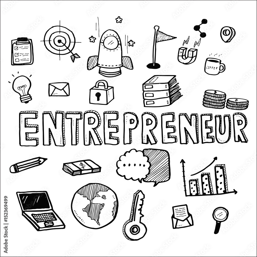 Entrepreneur Drawing