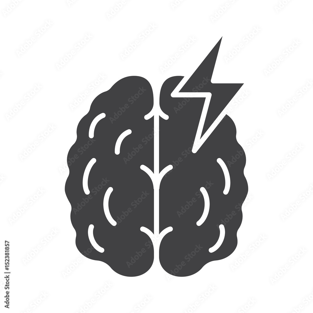 Stroke glyph icon Stock Vector | Adobe Stock