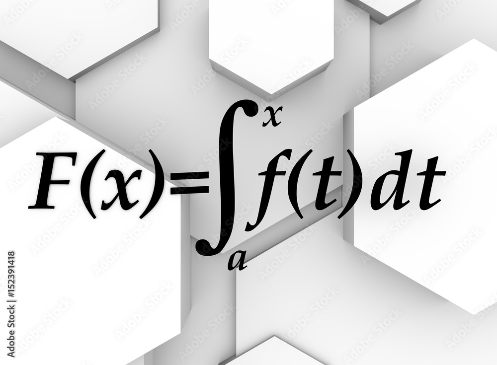 Math Design Background 3d