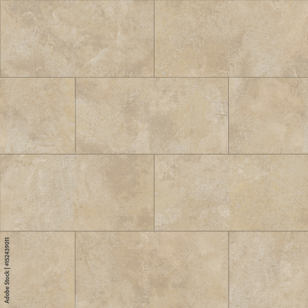 seamless travertine marble tile pattern for background or interior ...