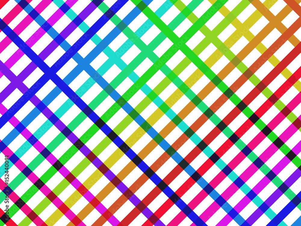 Textura geométrica de líneas multicolor Stock Illustration | Adobe Stock