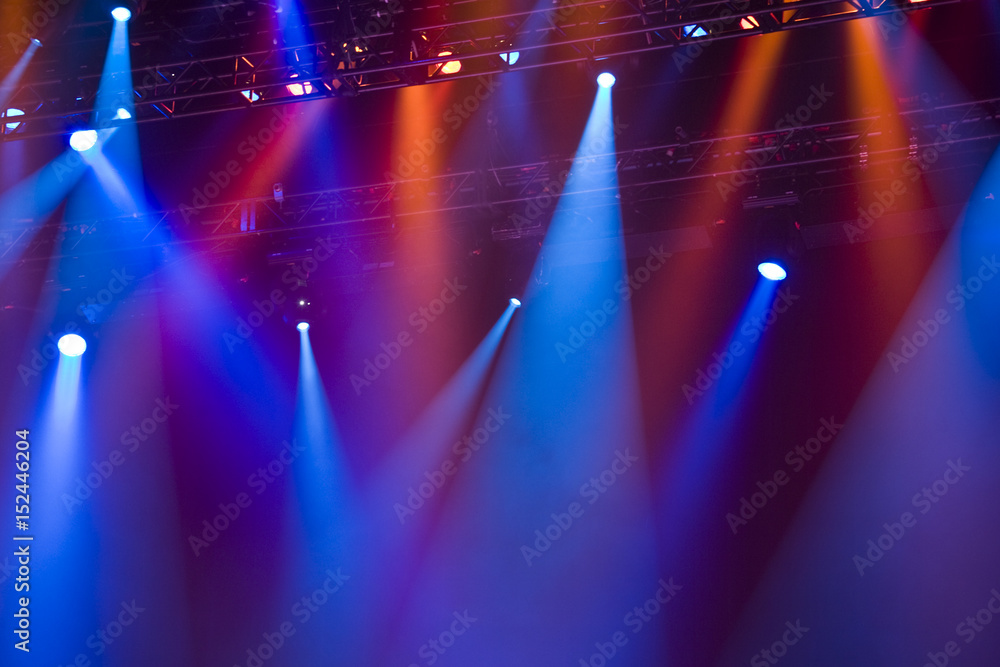 Colourful Concert Lights