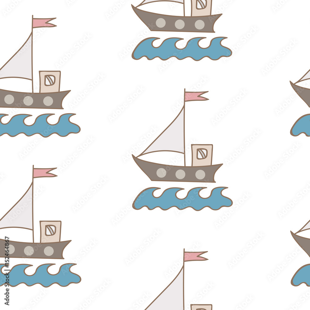 Clipart Of Waving Flags On Ships
