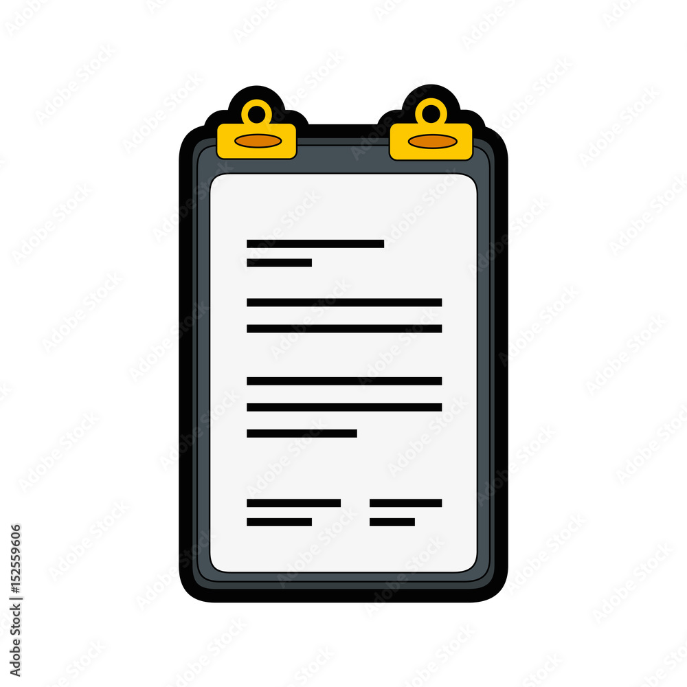 report table icon over white background. vector illustration Stock ...