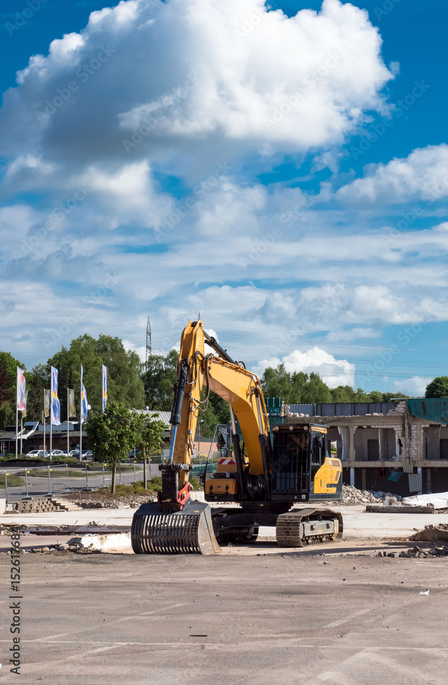Bagger Stock-Foto | Adobe Stock